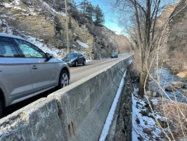 UDOT to replace barriers between Ogden Canyon Road, Ogden River | News ...